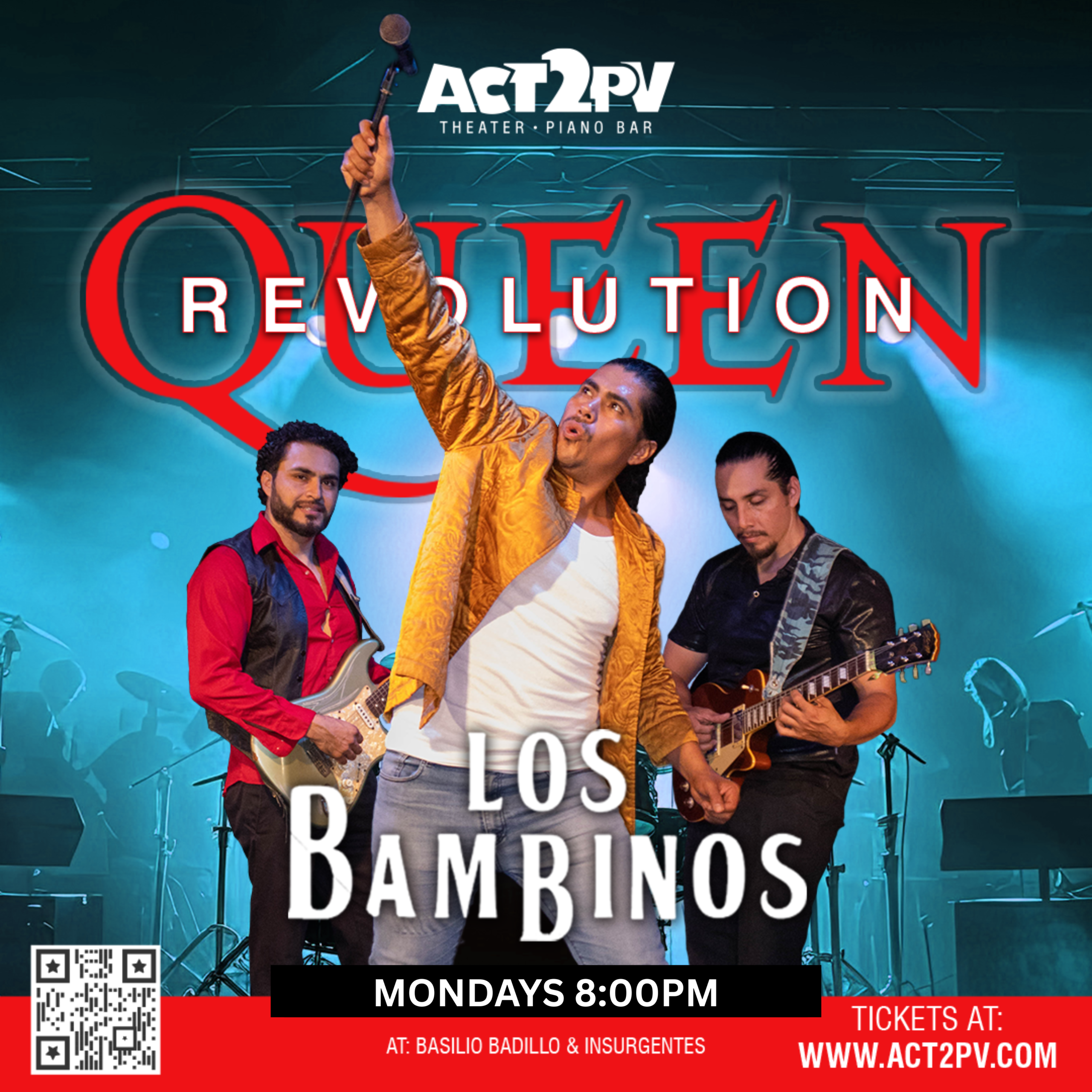 QUEEN REVOLUTION STARRING THE BAMBINOS